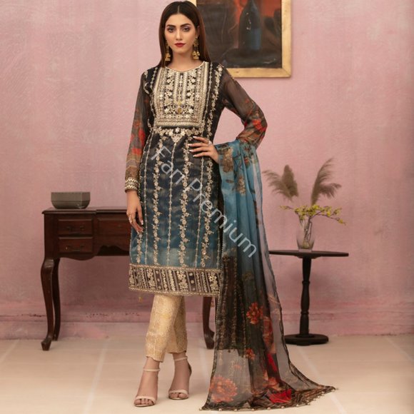 Tawakkal | Kurta Bottoms | Tawakkal Brand Fancy Shaded Masuri Banarsi ...